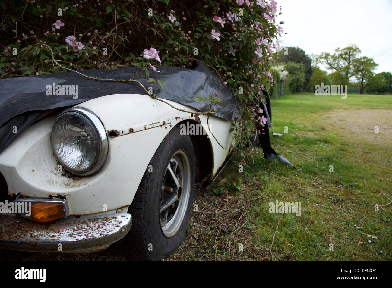 White sports car hi-res stock photography and images - Alamy