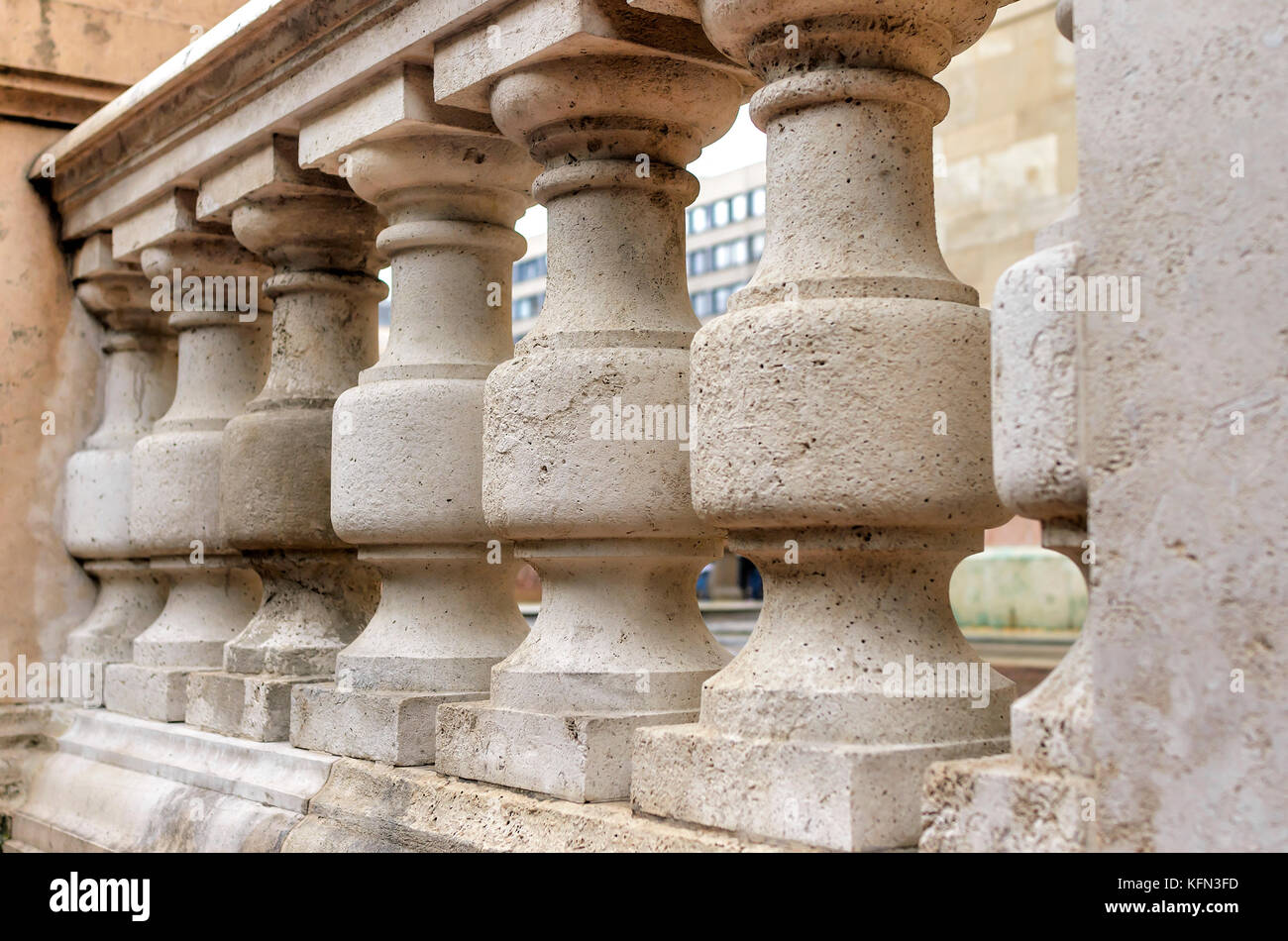 Enclosure of columns Stock Photo - Alamy