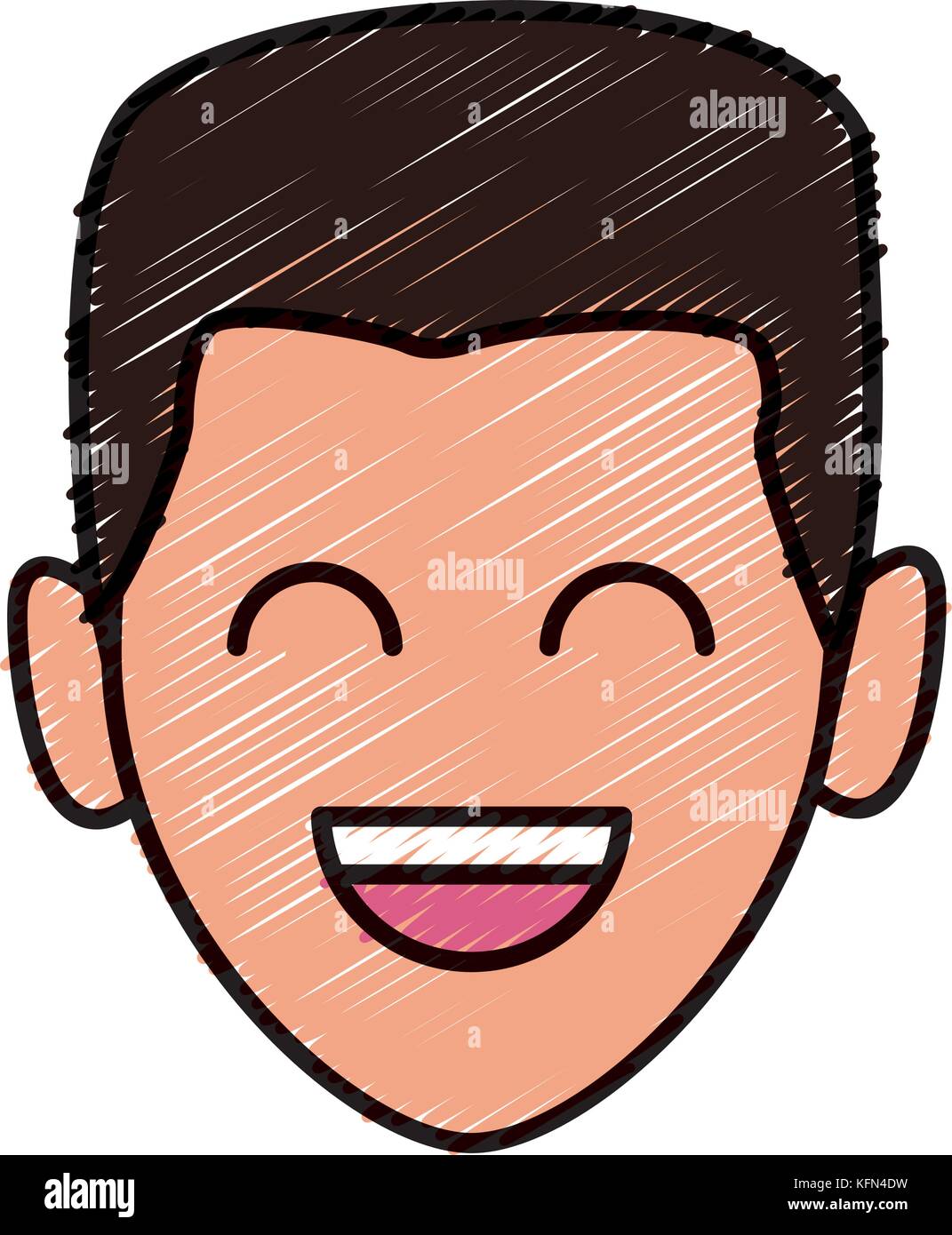 Man smiling cartoon Stock Vector Image & Art - Alamy