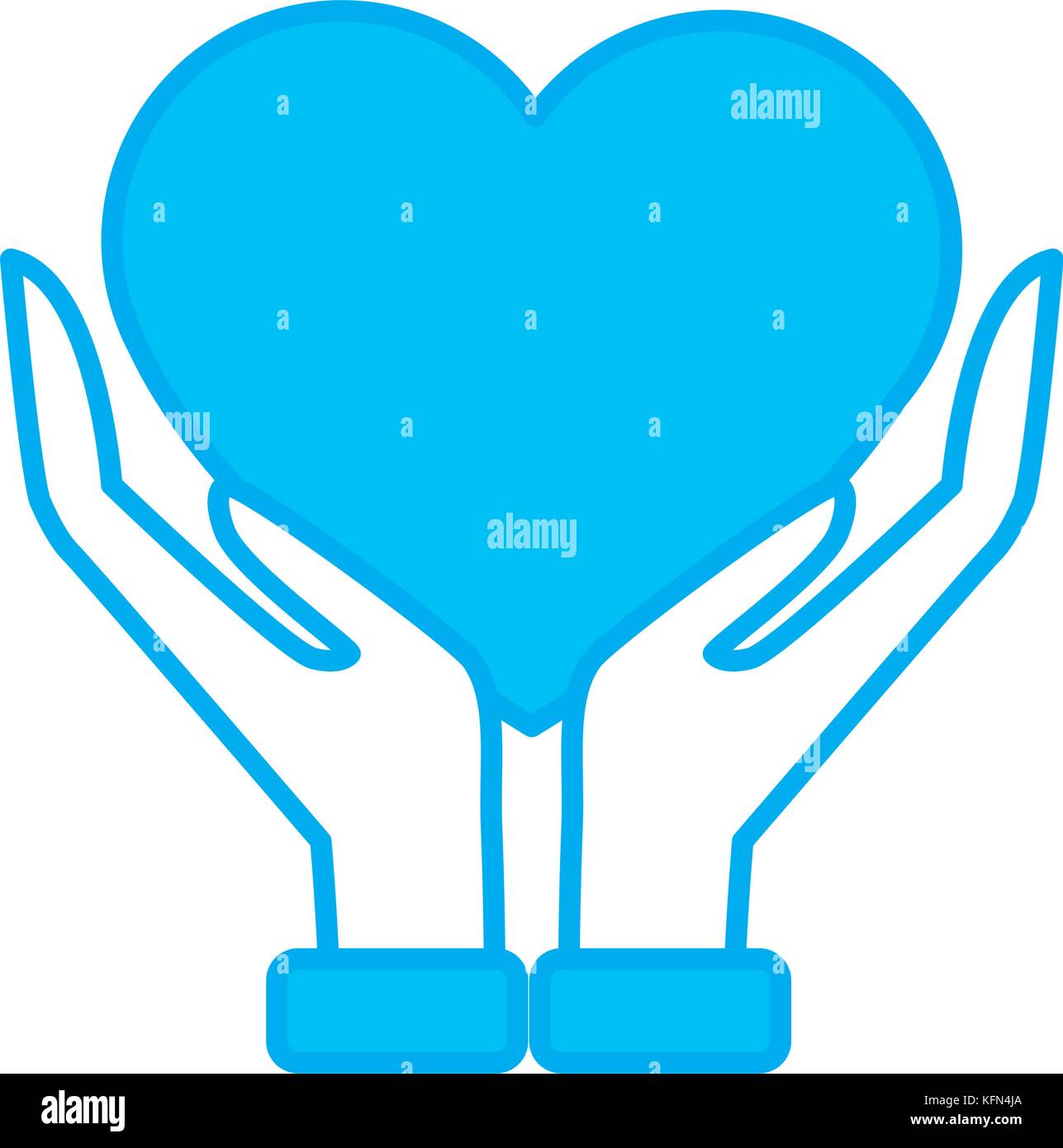 Hands with medical symbol Stock Vector Image & Art - Alamy