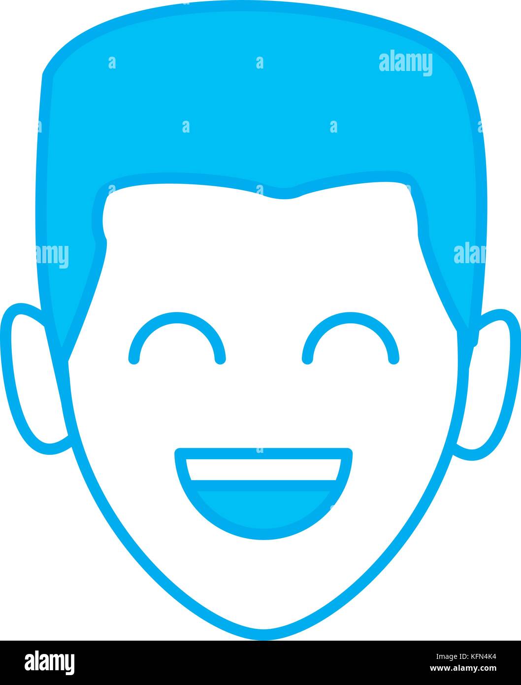 Man smiling cartoon Stock Vector Image & Art - Alamy