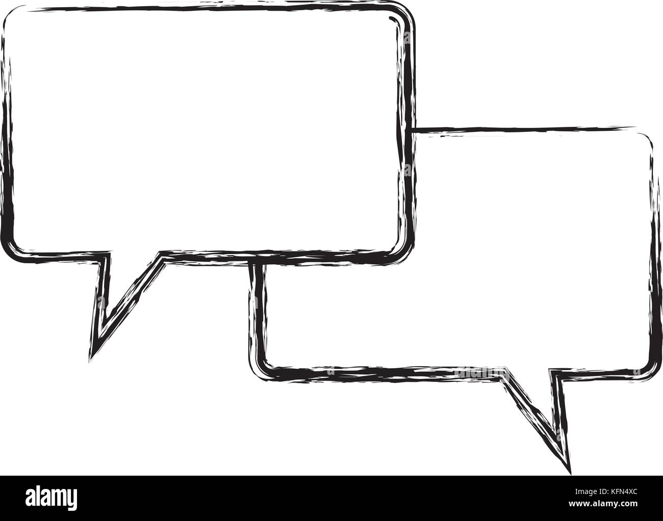 Chat bubbles symbol Stock Vector Image & Art - Alamy