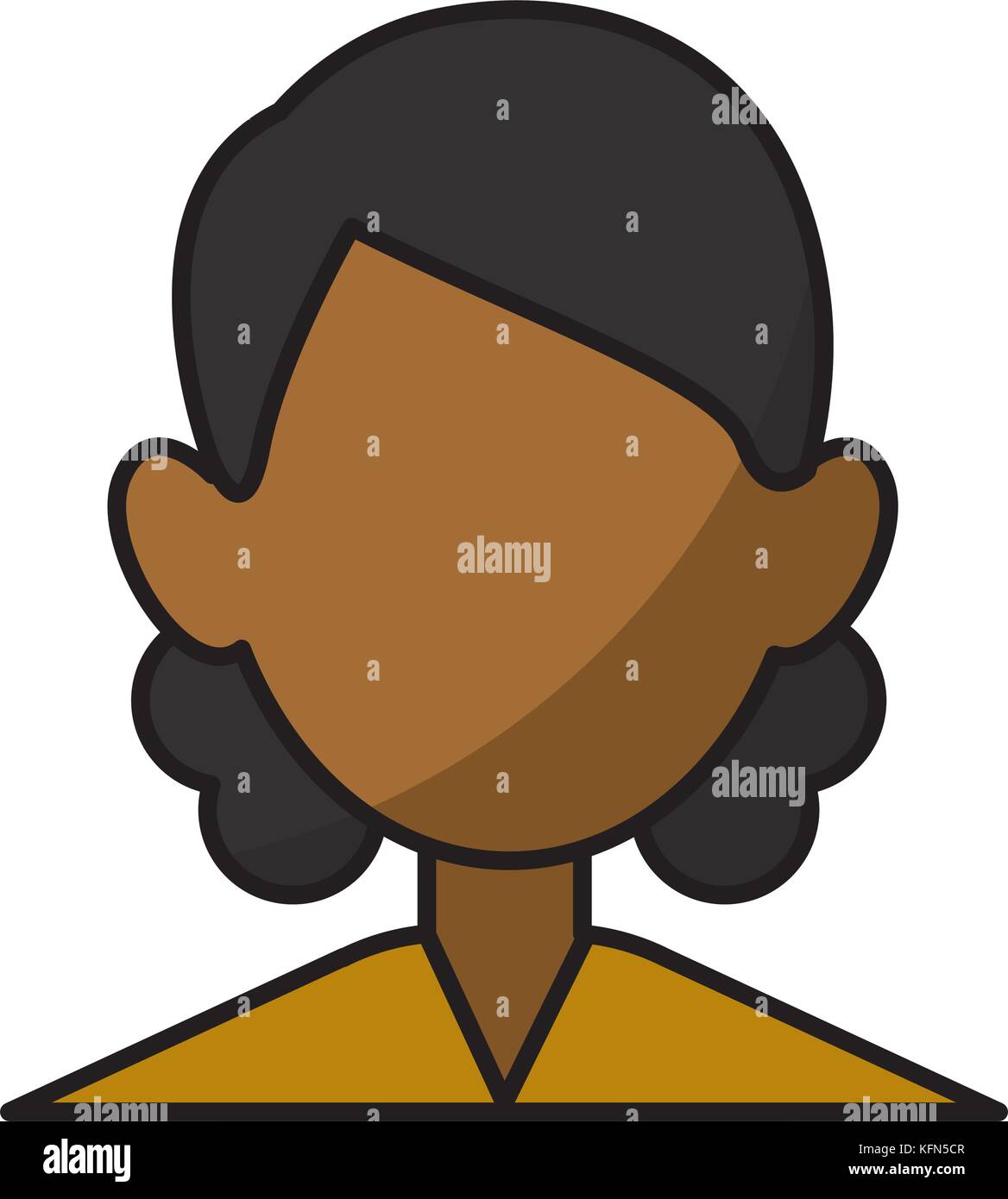 Woman faceless avatar Stock Vector Image & Art - Alamy