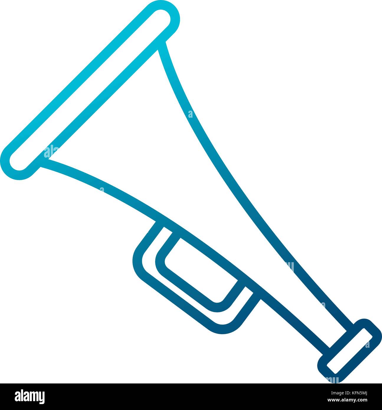 Vintage megaphone isolated Stock Vector Image & Art - Alamy