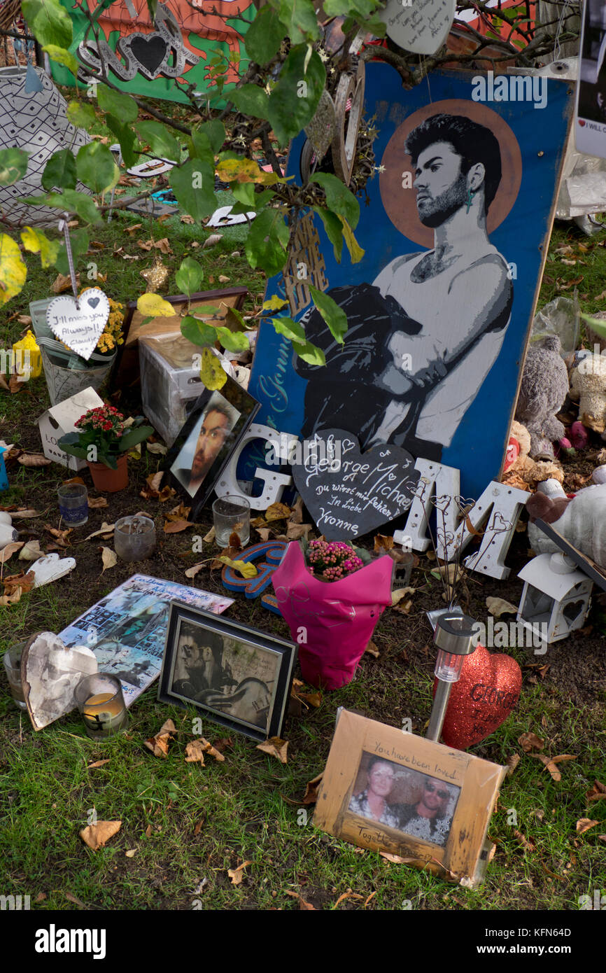 George michael garden highgate hi-res stock photography and images - Alamy