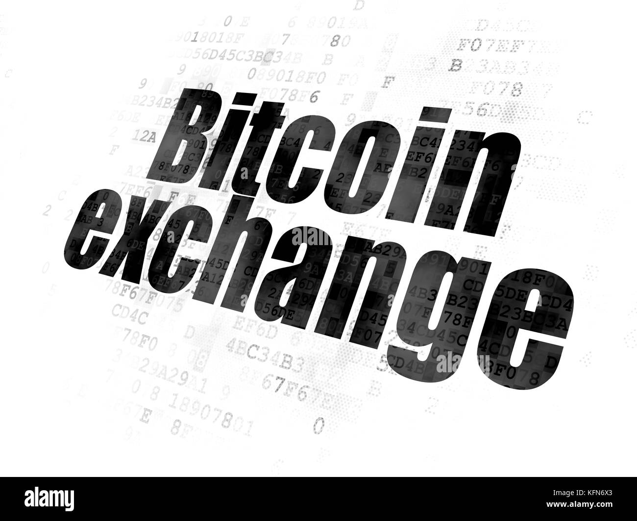 Electronic exchange system Black and White Stock Photos & Images - Alamy