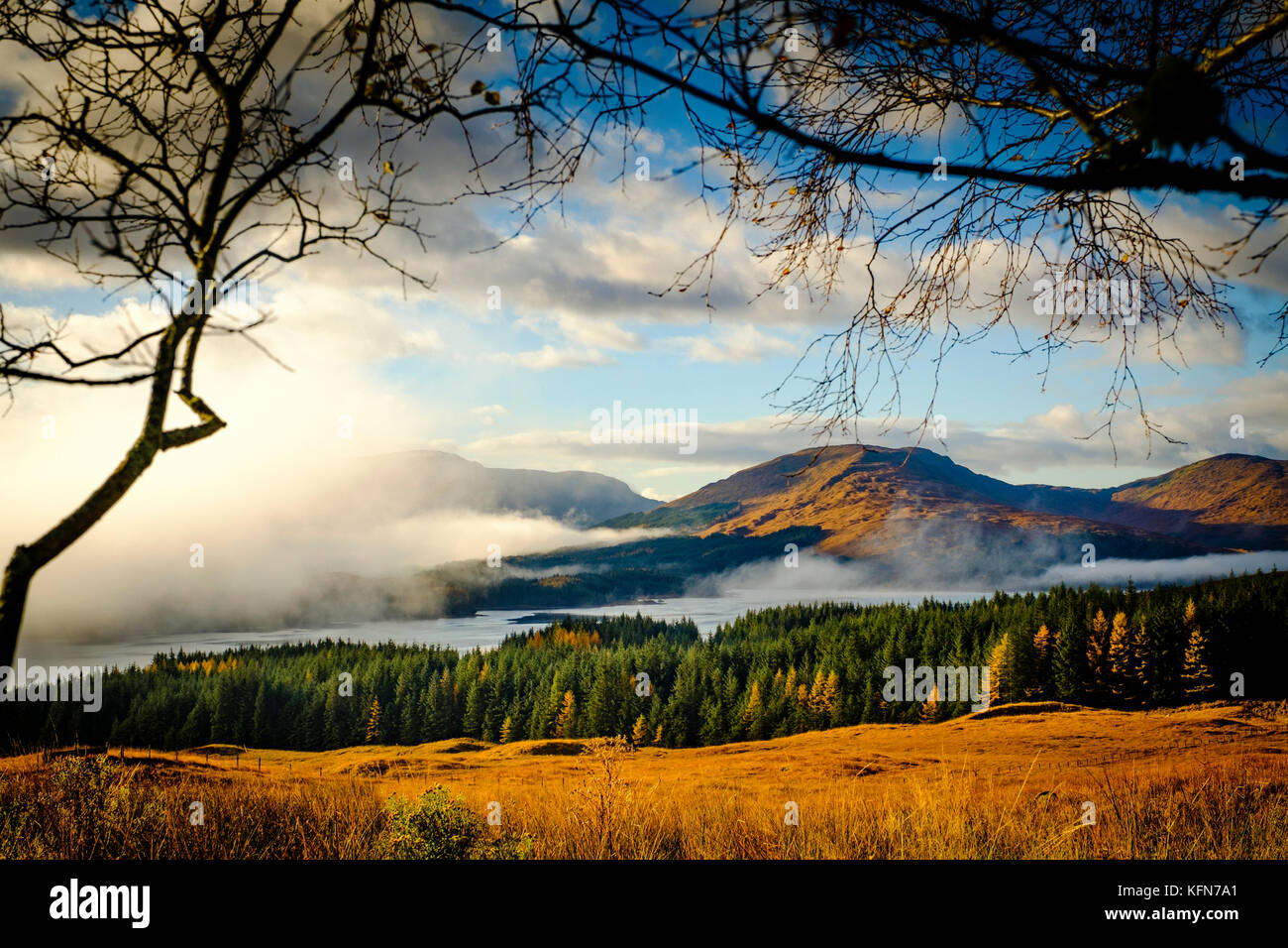 Loch tulla scotland highlands hi-res stock photography and images - Alamy