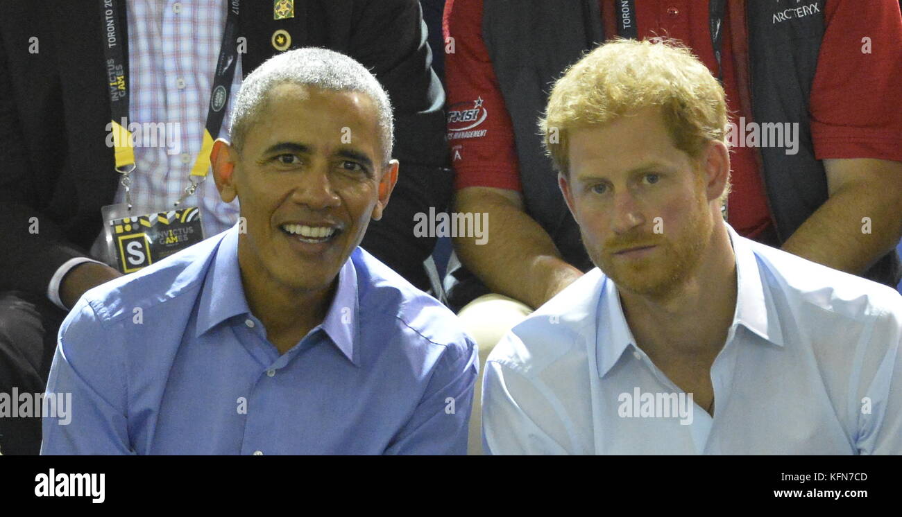 Barack Obama and Prince Harry attend the Invictus Games Featuring ...
