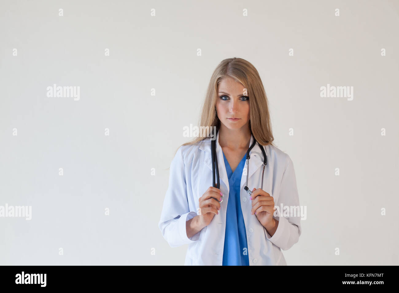 a doctor at the hospital, doctors at hospital admission Stock Photo - Alamy