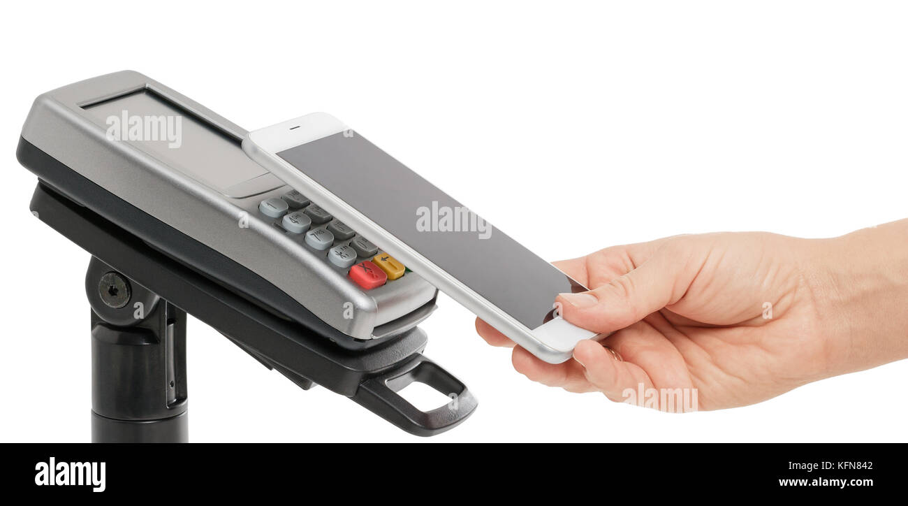 Contactless pos machine payment hi-res stock photography and images - Alamy
