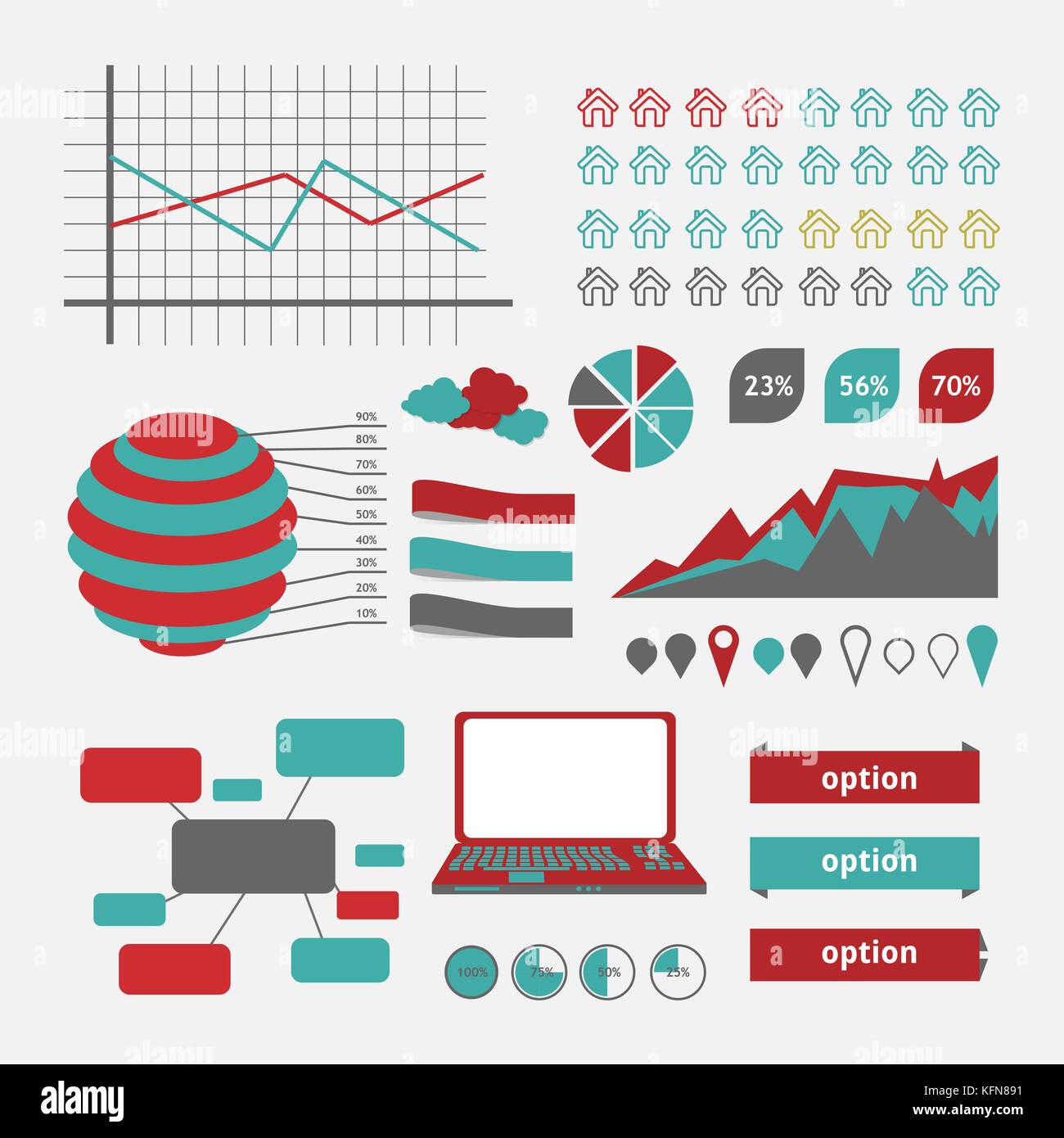 Workflow chart symbols hi-res stock photography and images - Alamy