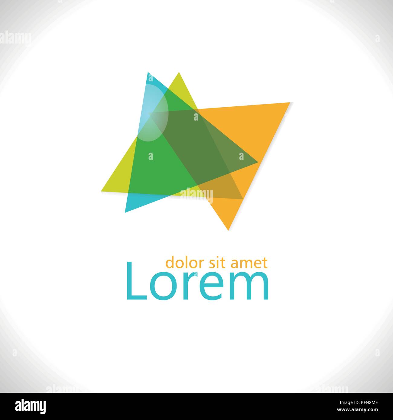 Abstract vector background. Color company logo design Stock Vector ...