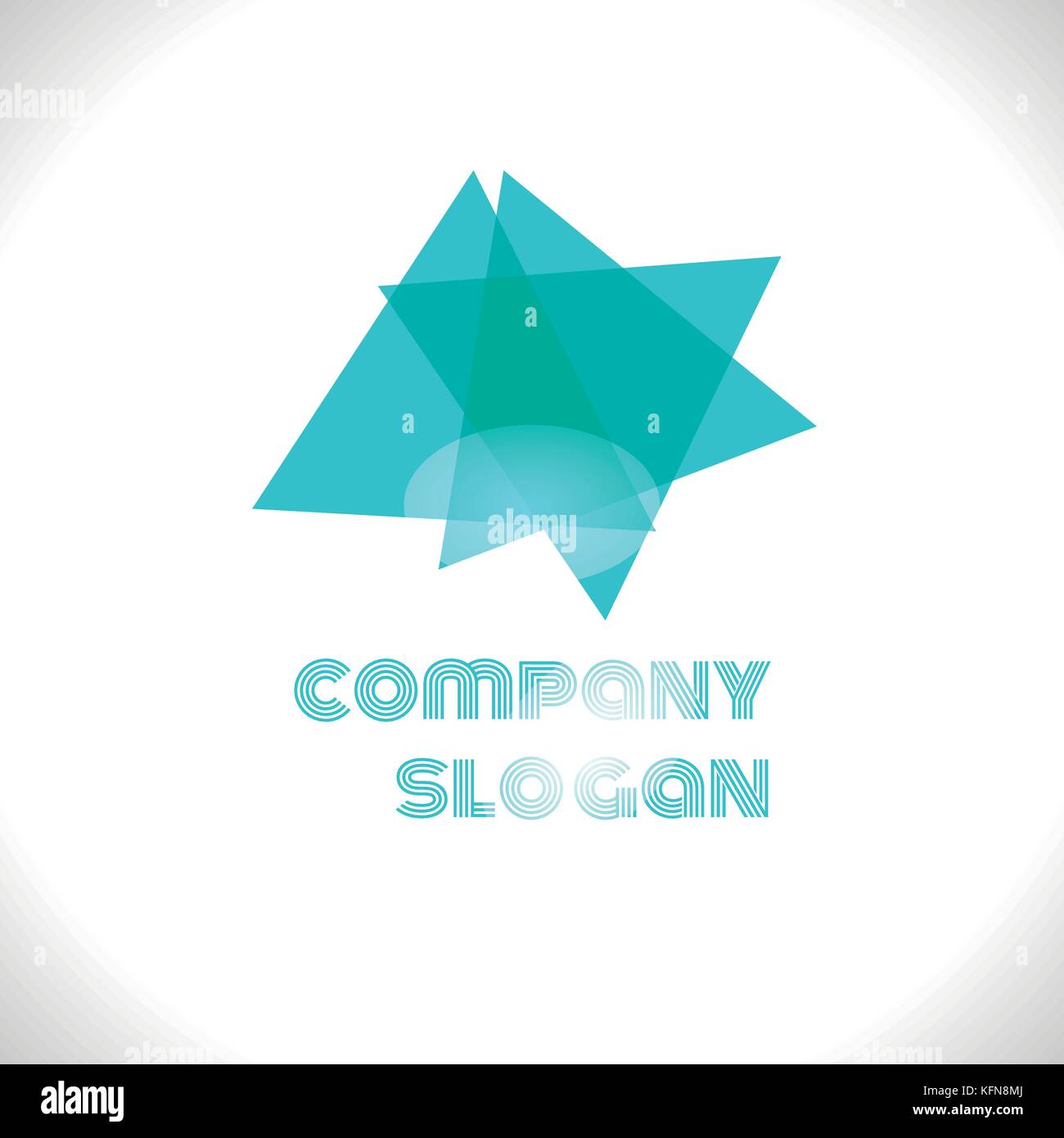 Abstract vector background. Color company logo design Stock Vector ...