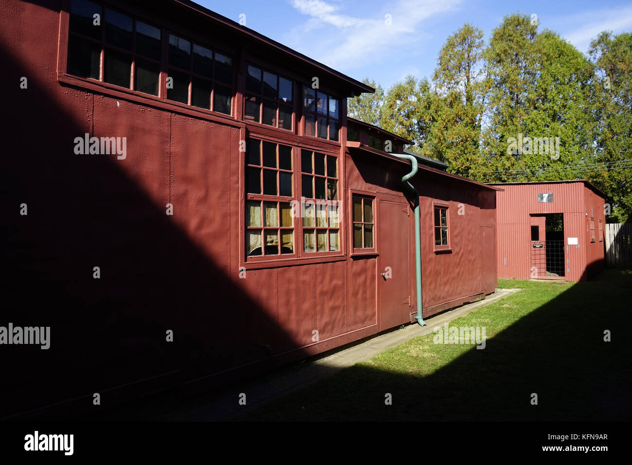 Laboratory buildings in Thomas Edison National Historical Park.West ...