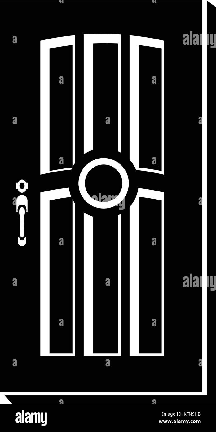 Entrance icon, simple style Stock Vector Image & Art - Alamy