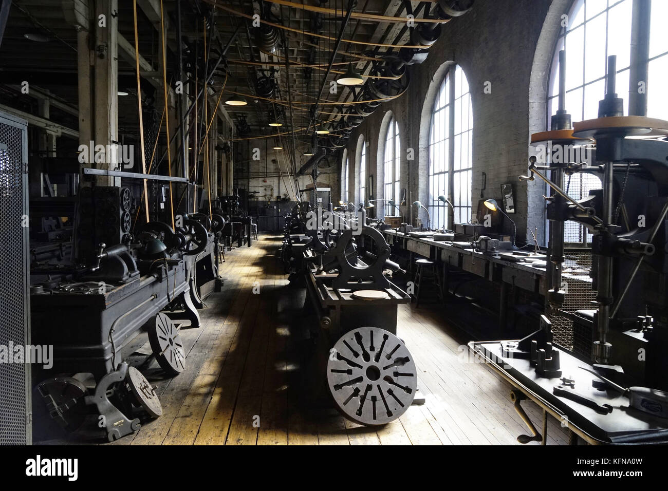 Heavy Machine Shop in Edison's laboratory compound.Thomas Edison ...