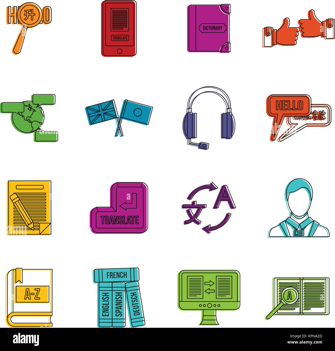 Japan foreign languages hi-res stock photography and images - Alamy