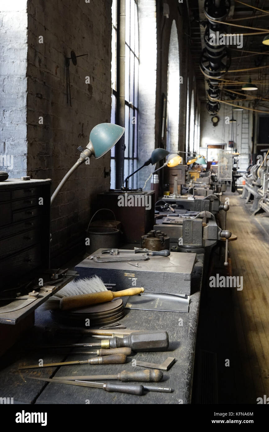 Heavy Machine Shop in Edison's laboratory compound.Thomas Edison ...