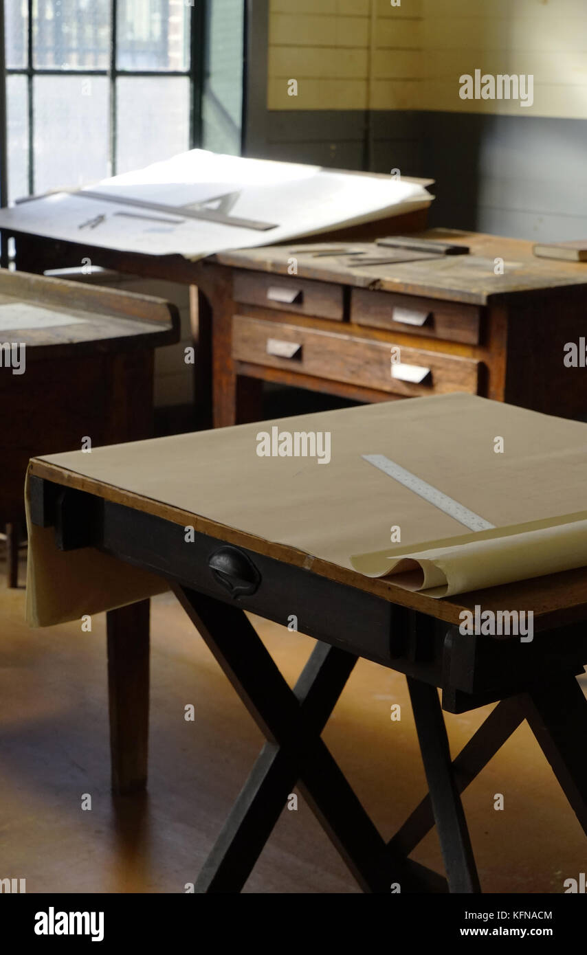 Drafting Room at Thomas Edison National Historical Park.West Orange.New ...