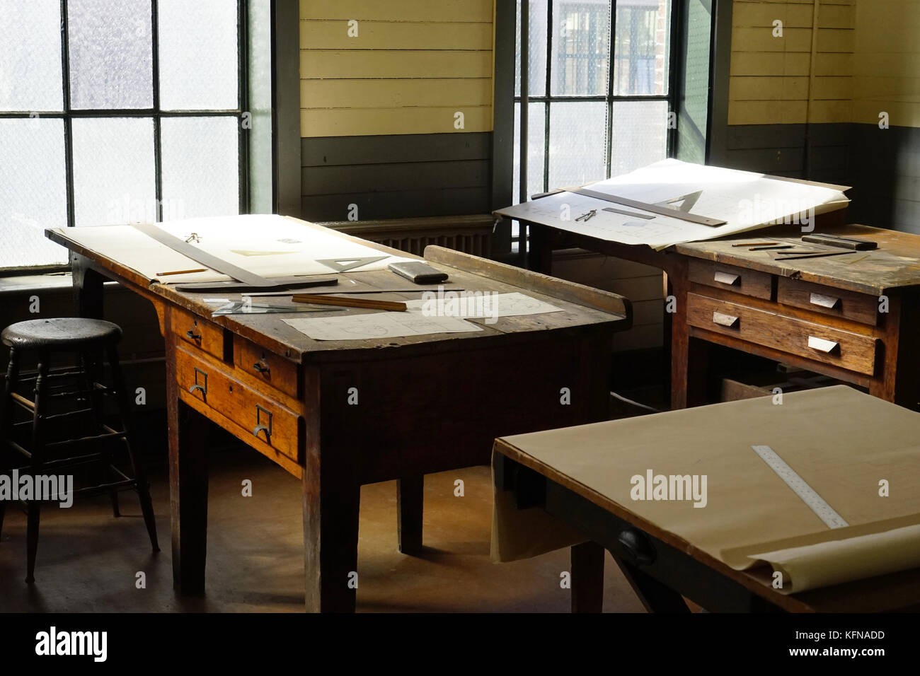 Drafting Room at Thomas Edison National Historical Park.West Orange.New ...