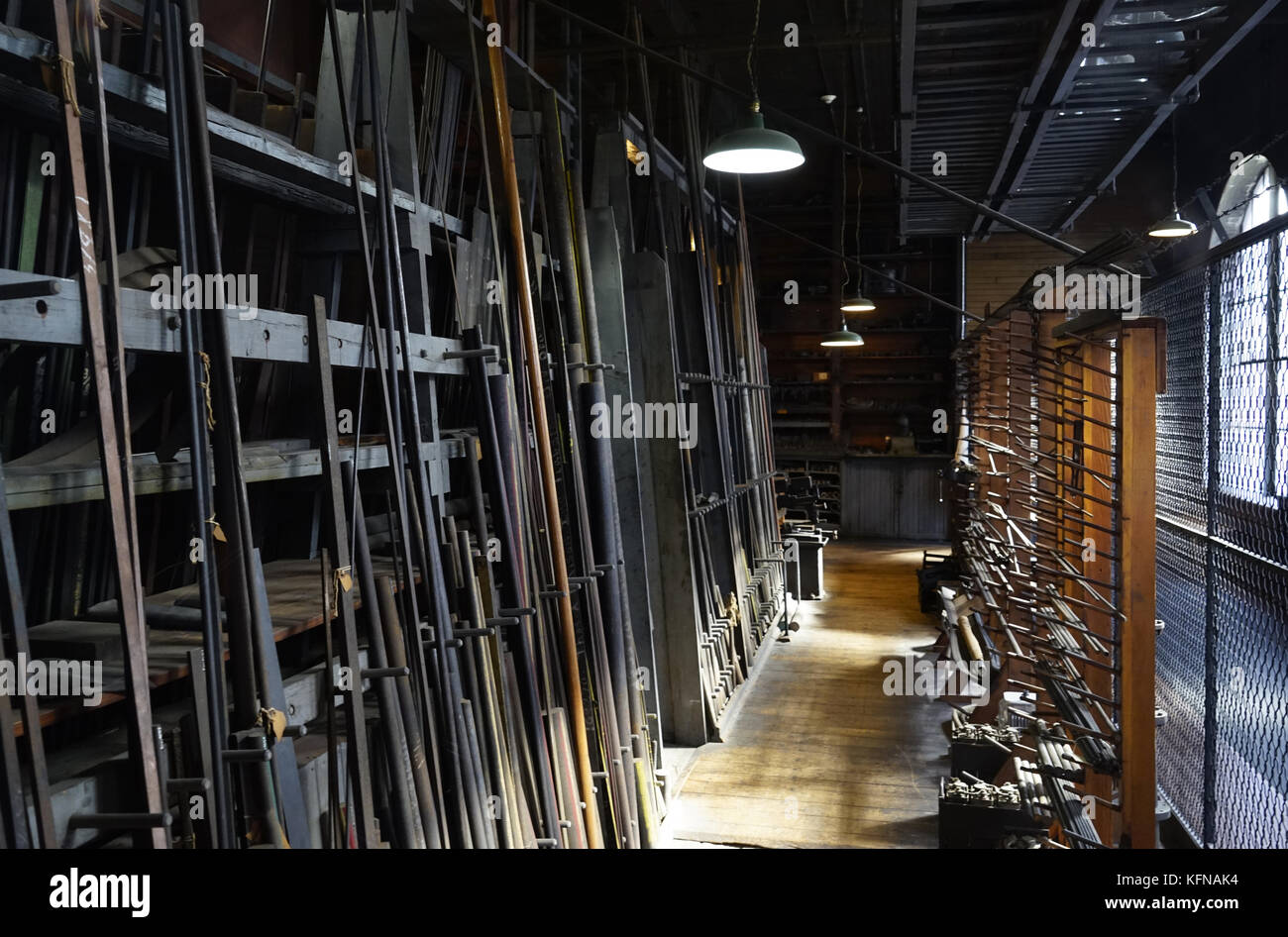 Heavy Machine shop at Thomas Edison National Historical Park.West ...