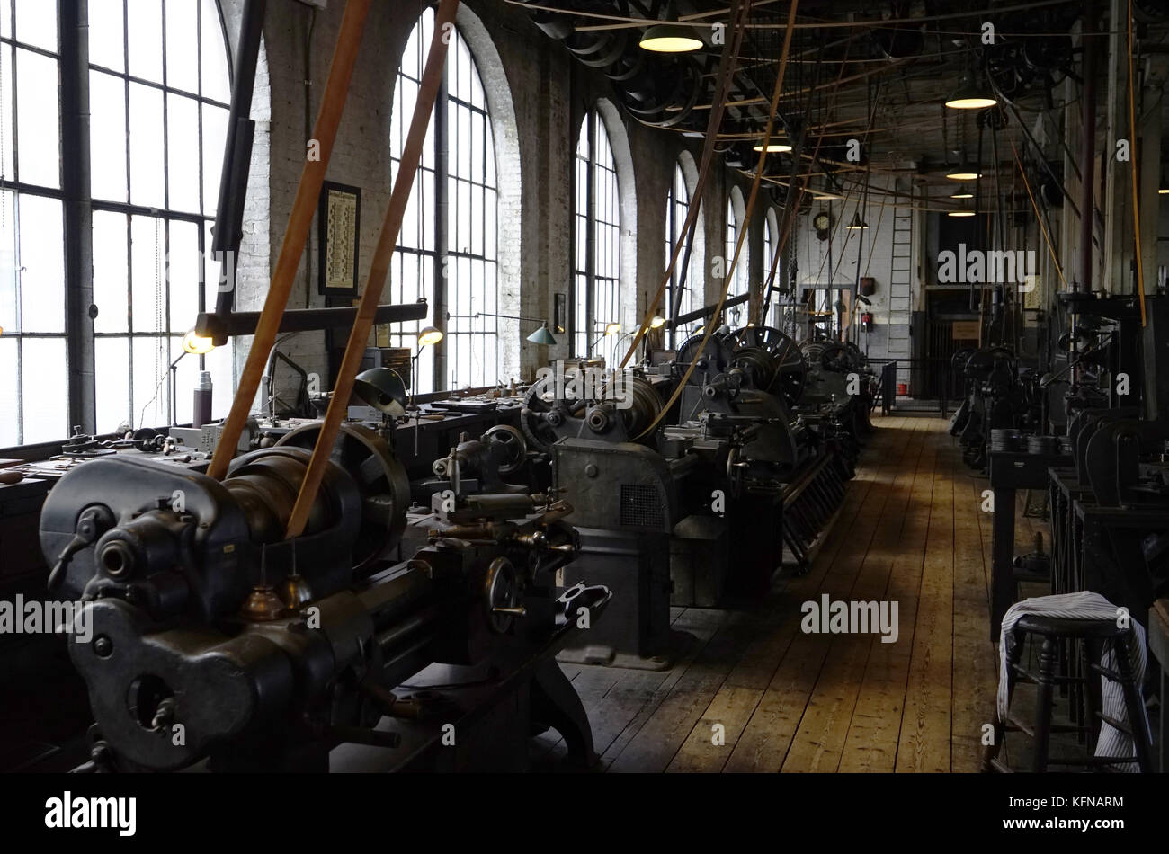 Heavy Machine Shop in Edison's laboratory compound.Thomas Edison ...