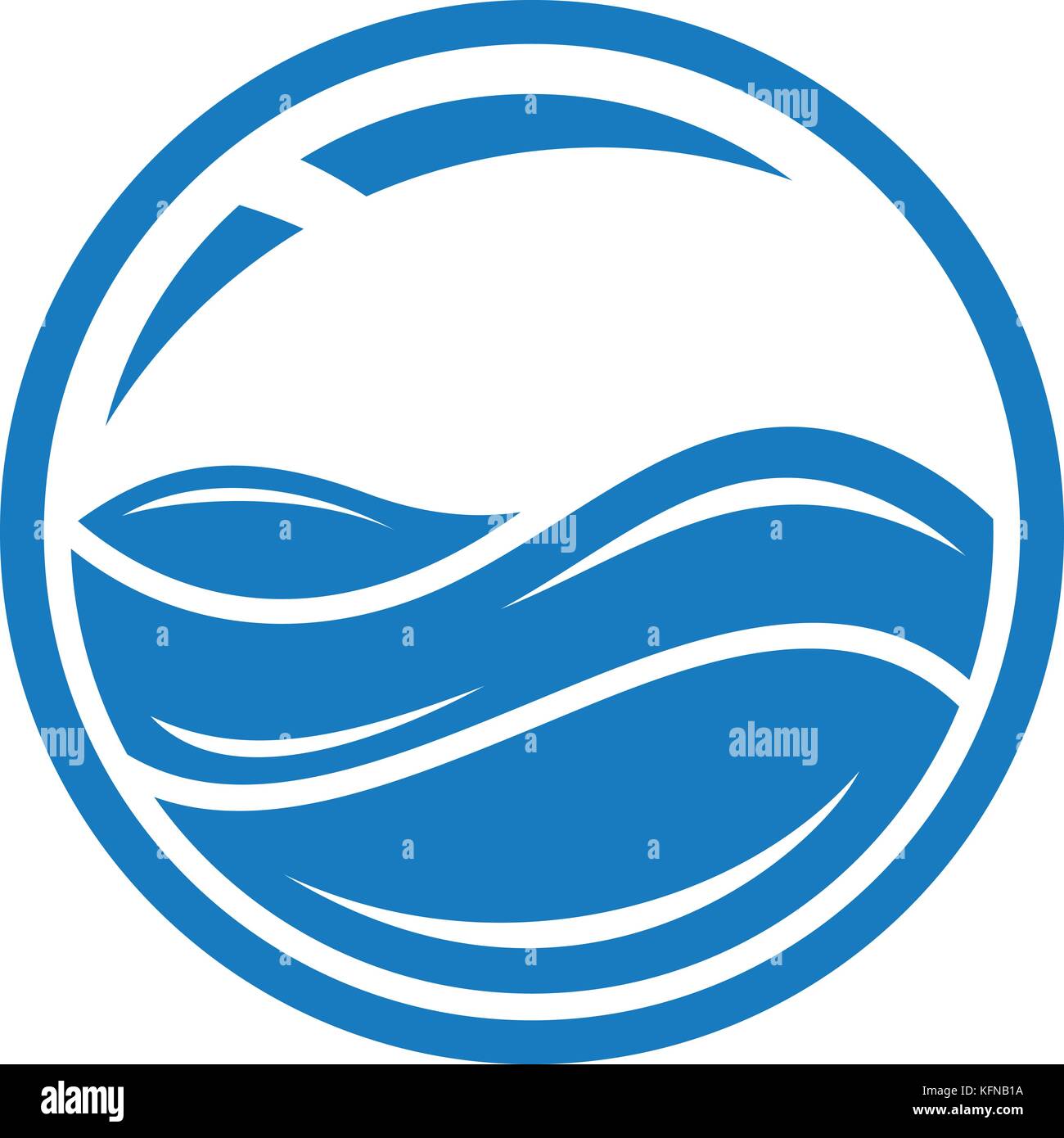 Aqua window icon, simple style Stock Vector Image & Art - Alamy