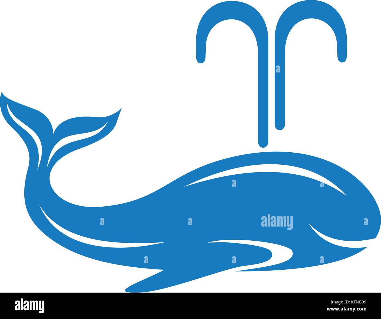 Whale icon, simple style Stock Vector Image & Art - Alamy
