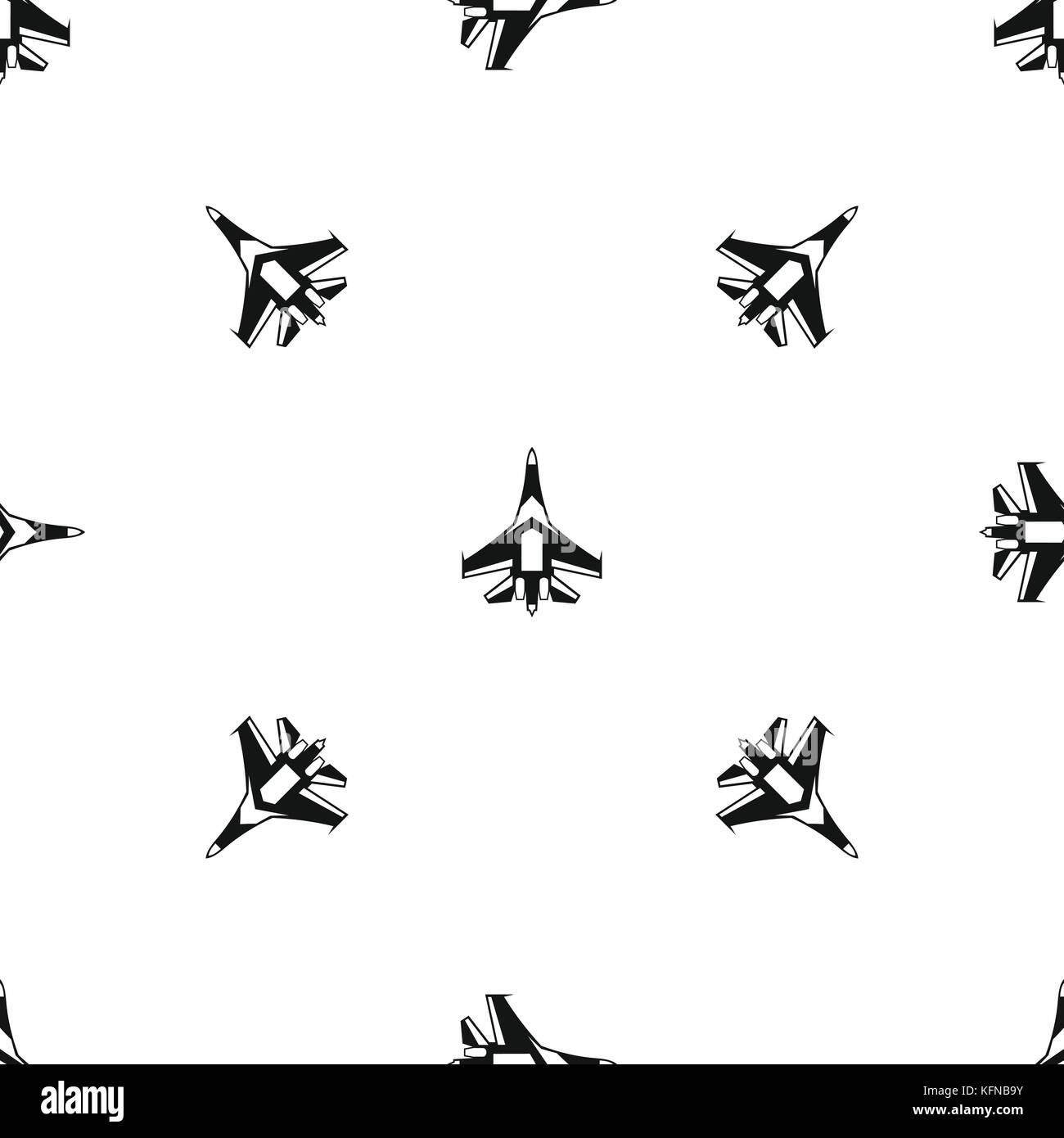 Jet fighter plane pattern seamless black Stock Vector Image & Art - Alamy