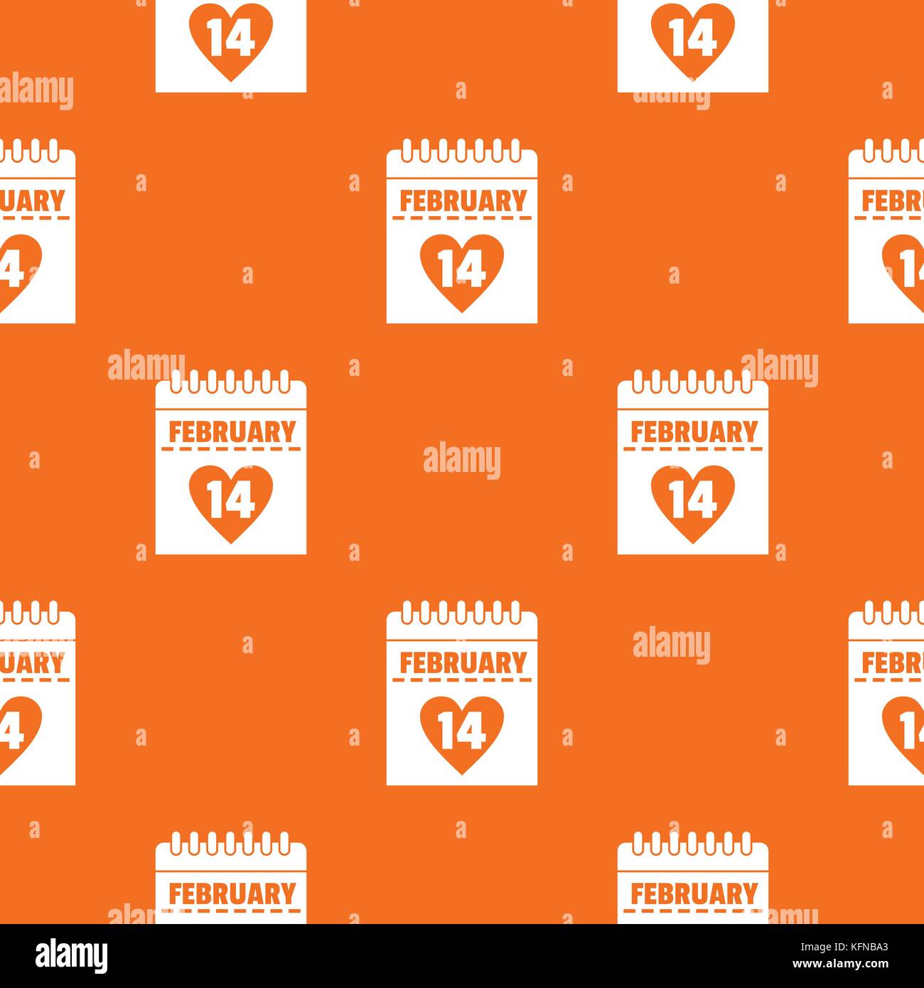 Valentines day calendar pattern seamless Stock Vector Image & Art - Alamy