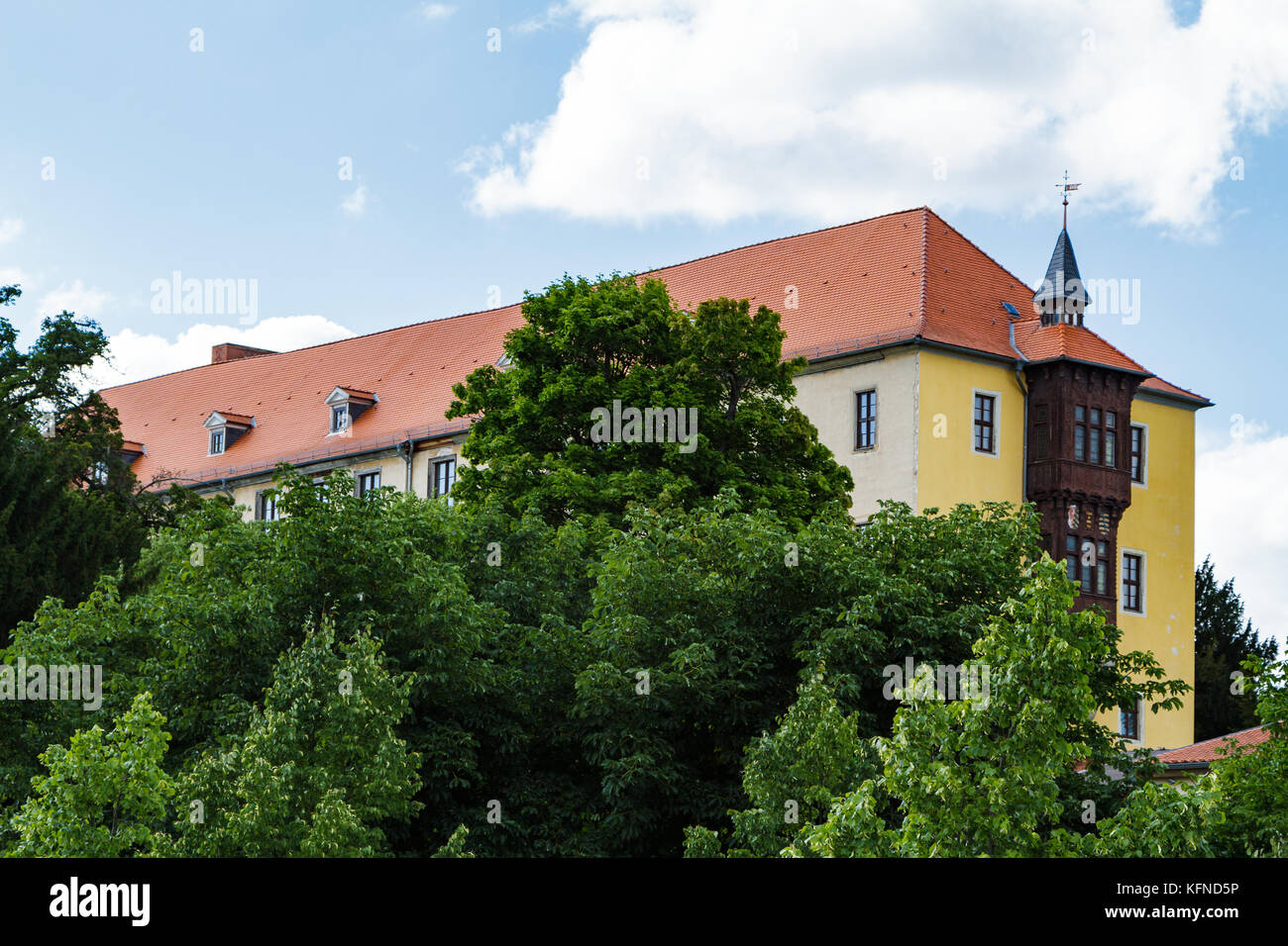Blick zum schloss von ballenstedt hi-res stock photography and images ...