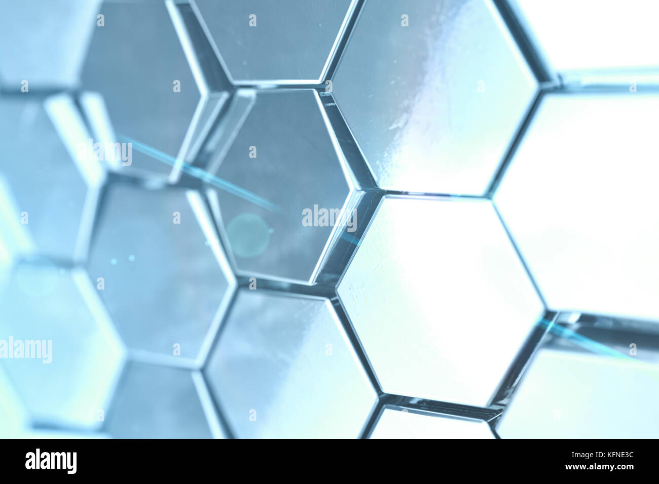 Metal 3d texture hexagonal pattern High Resolution Stock Photography ...
