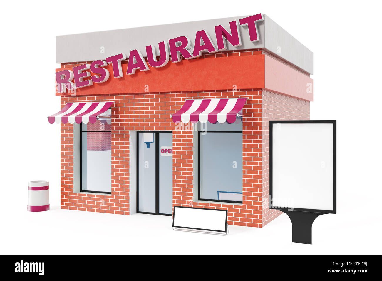 Store cafe restaurant on Cut Out Stock Images & Pictures - Alamy