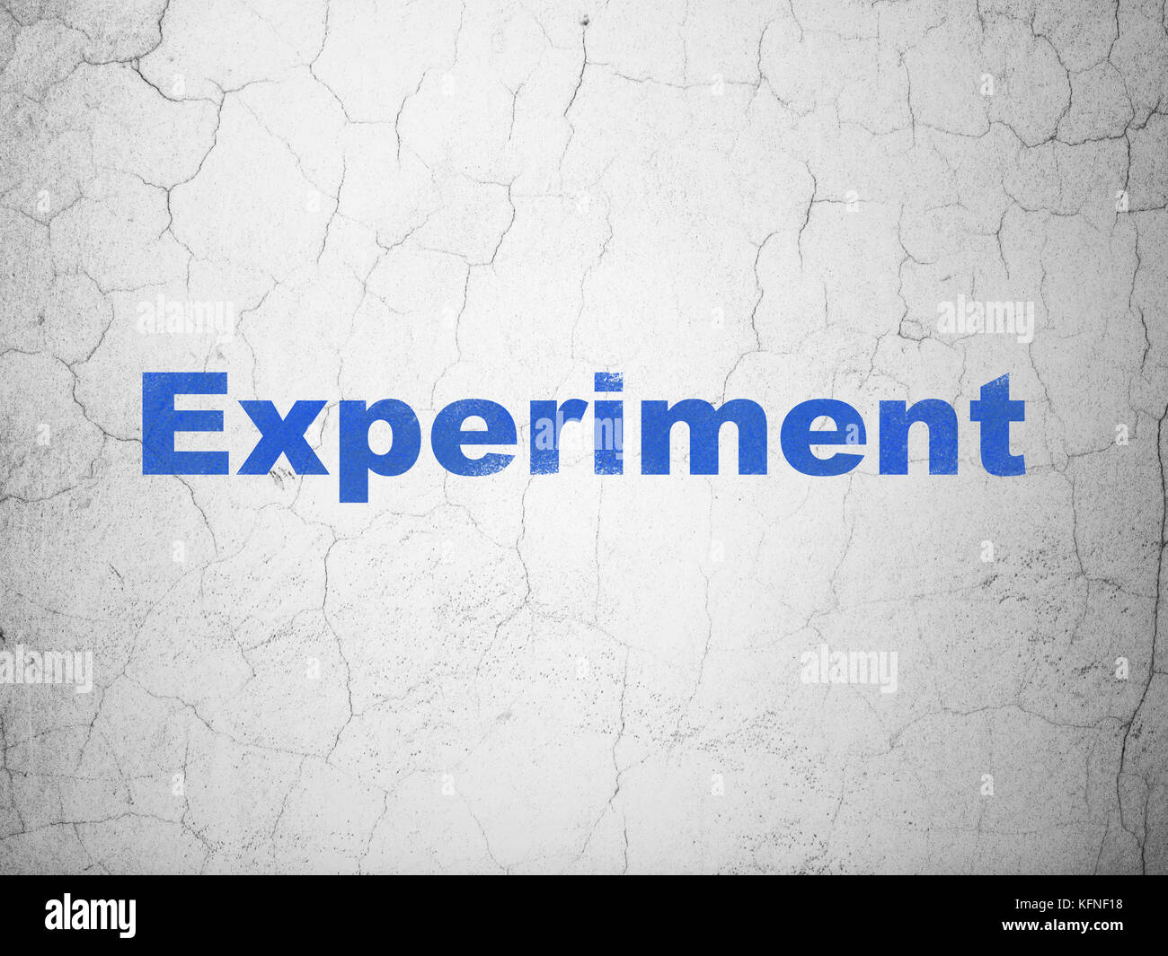 Science concept: Experiment on wall background Stock Photo - Alamy