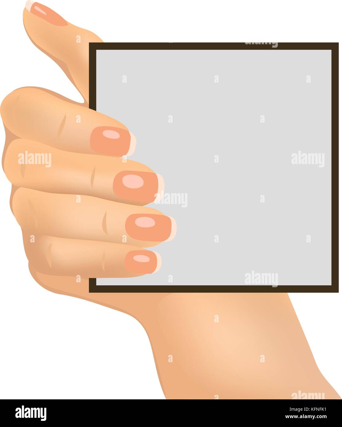 Female person text message Stock Vector Images - Alamy