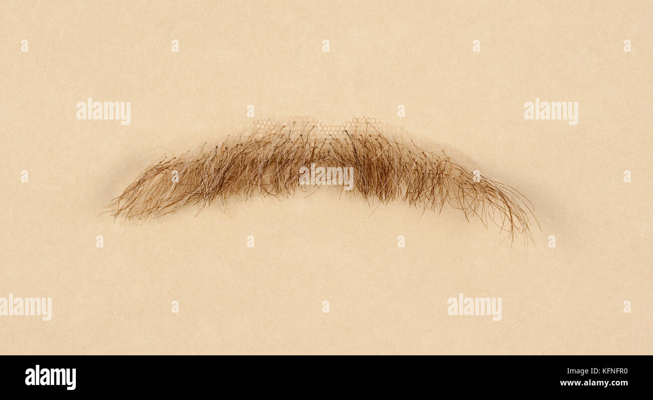 Artificial Mustache for Film and Theater Production Stock Photo - Alamy
