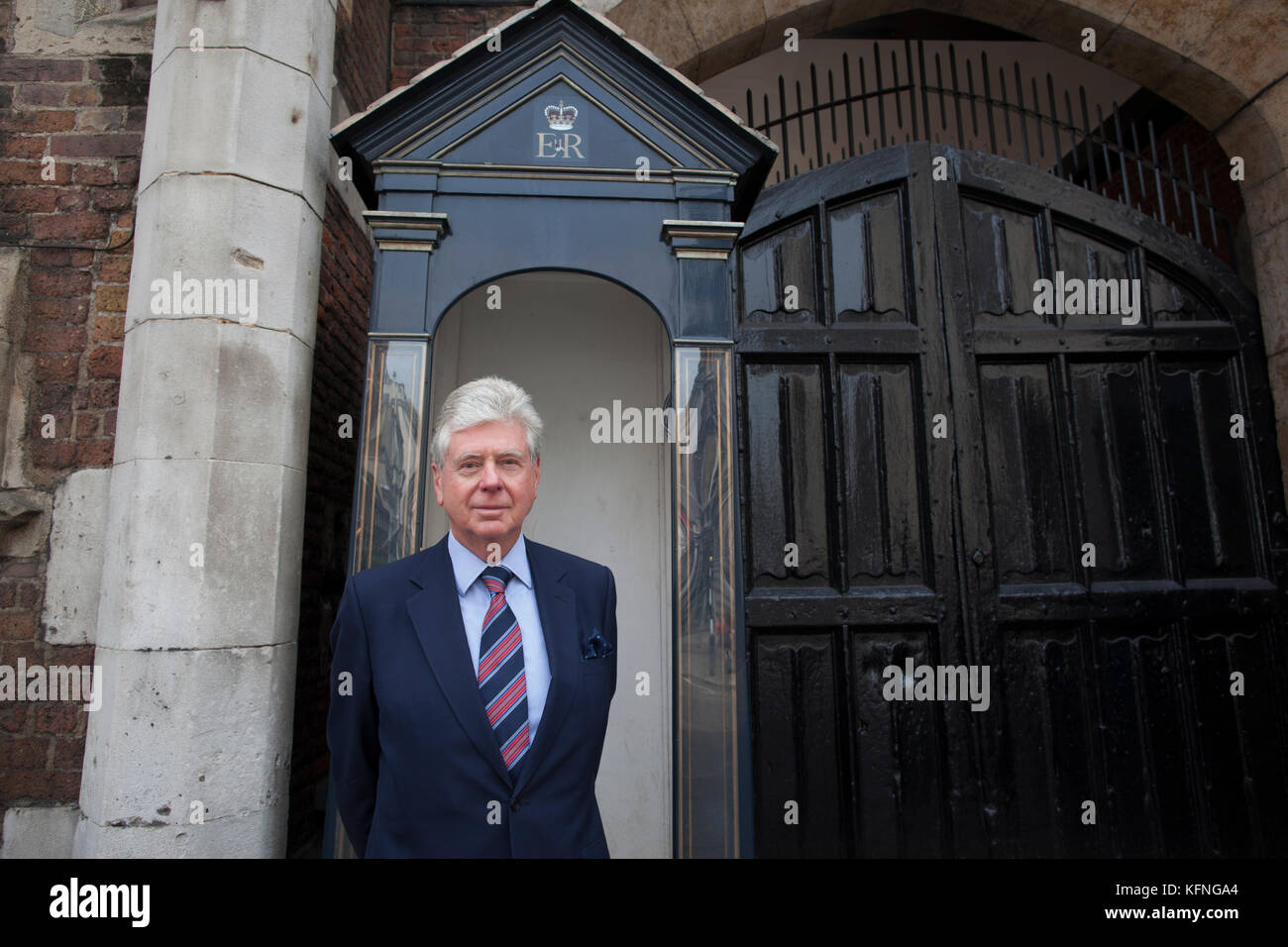 Michael Cole, former BBC television journalist and royal correspondent ...