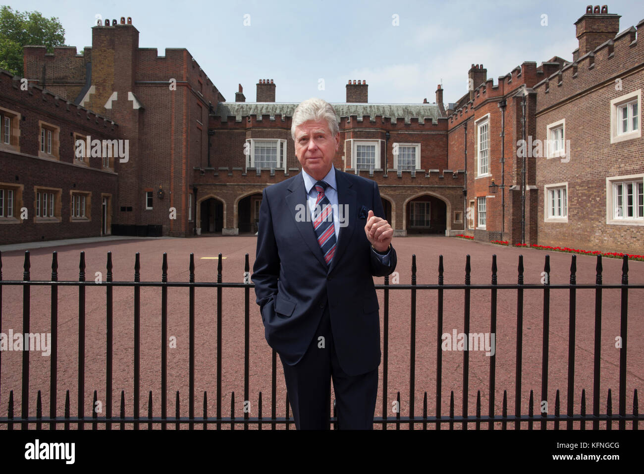 Michael Cole, former BBC television journalist and royal correspondent ...