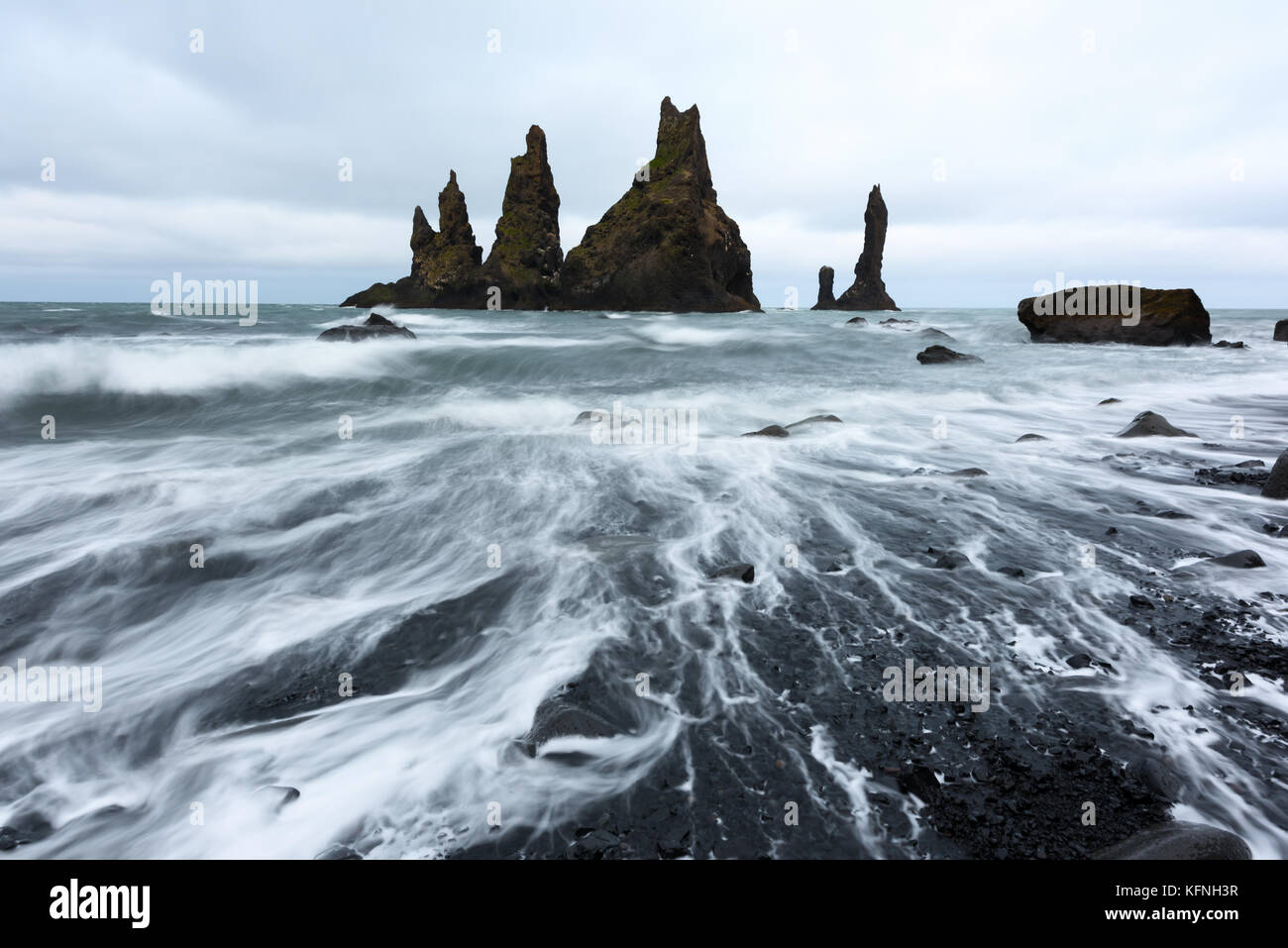 Basalt rock formations "Troll toes Stock Photo - Alamy