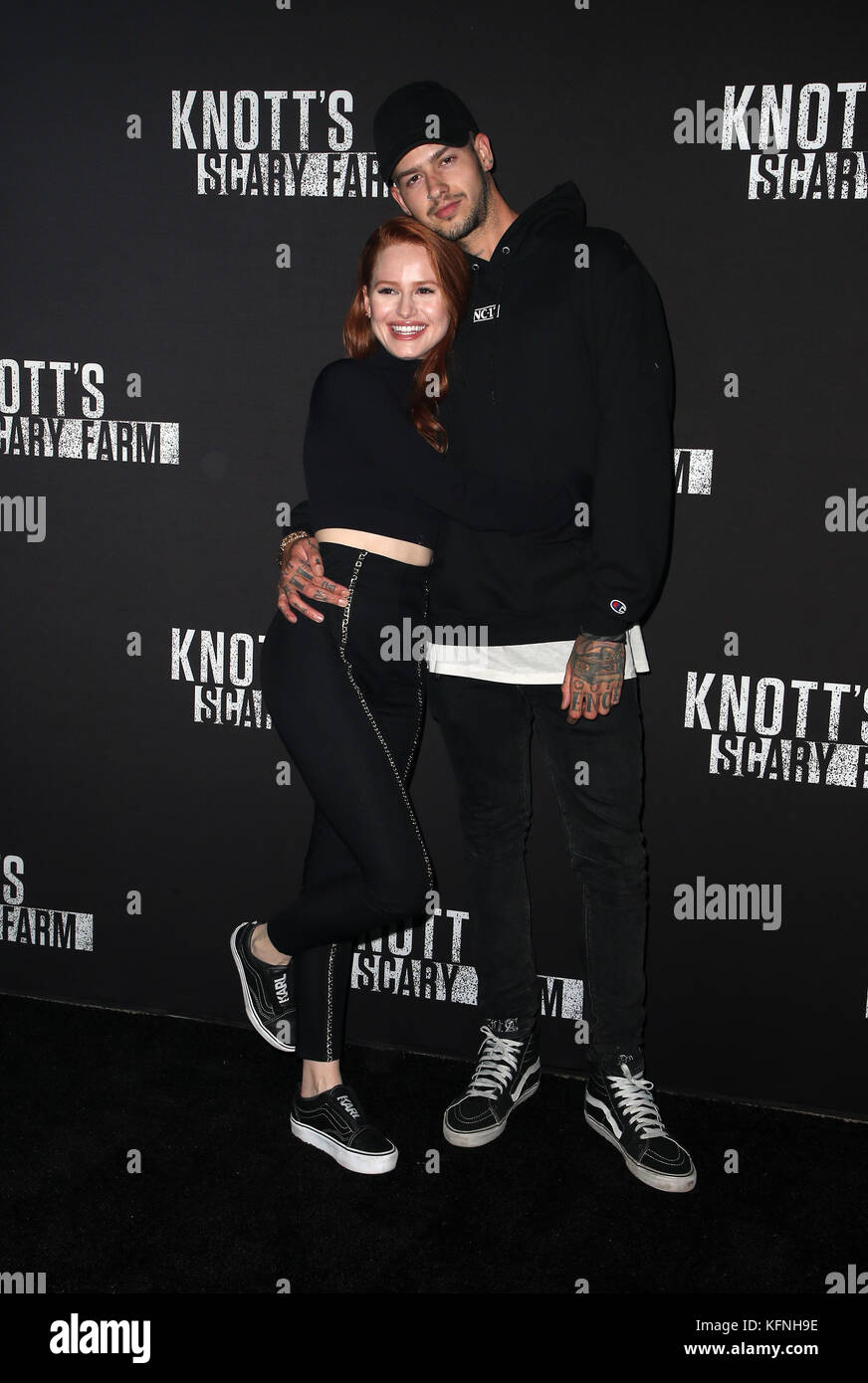 Knott's Scary Farm and Instagram's Celebrity Night Featuring: Madelaine ...