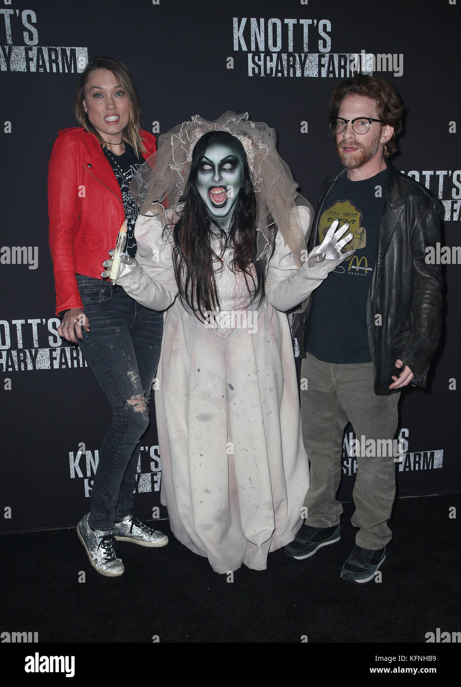 Knott's Scary Farm and Instagram's Celebrity Night Featuring: Clare ...