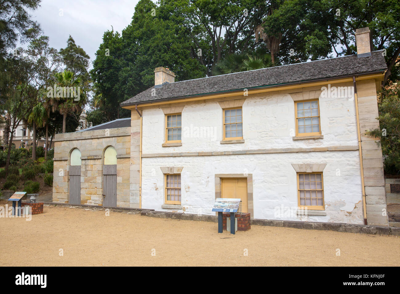 Cadmans Cottage, named after John Cadman, the second oldest surviving ...