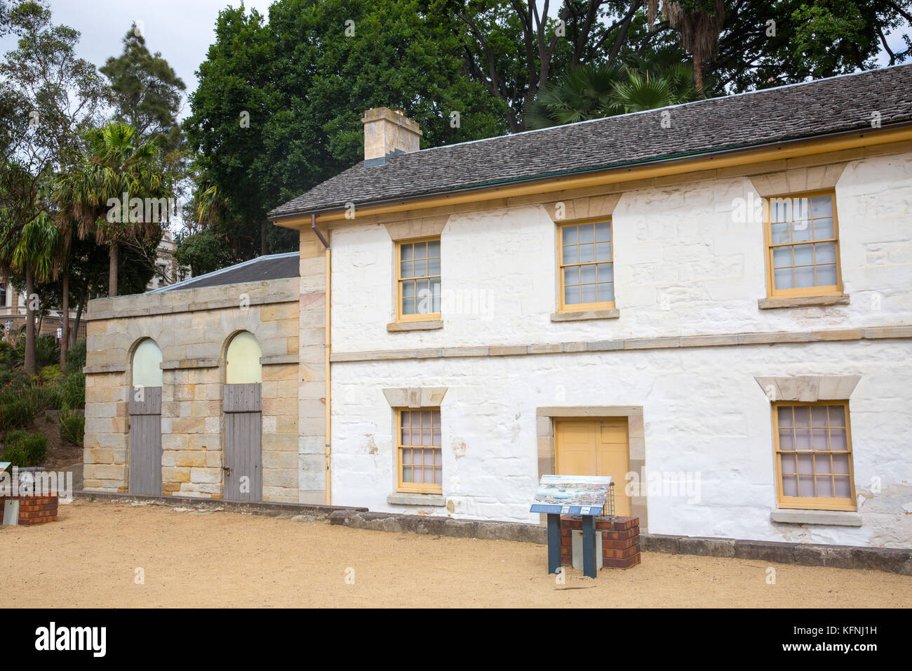 Cadmans Cottage, named after John Cadman, the second oldest surviving ...