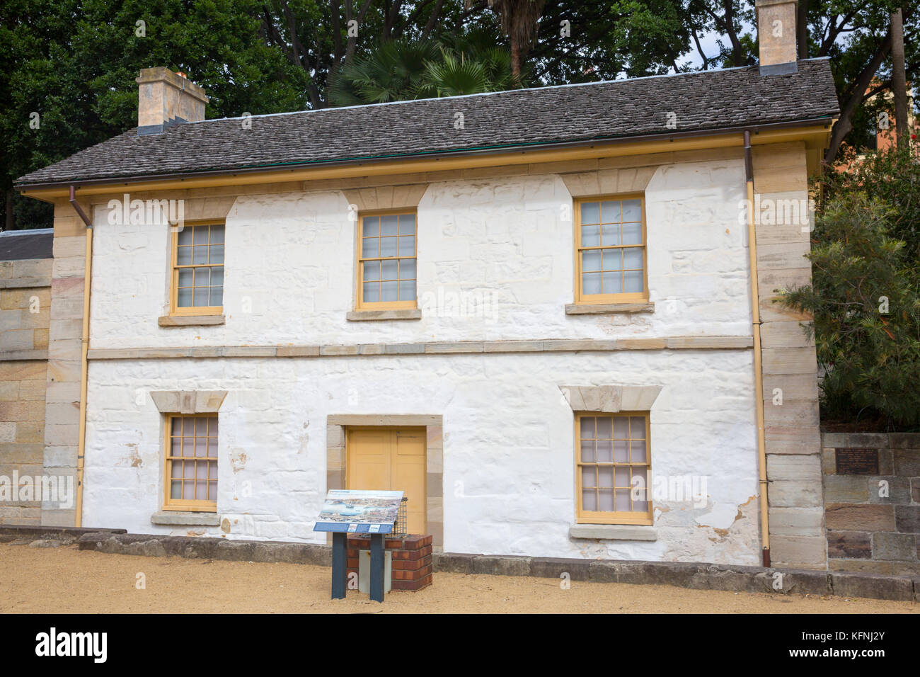 Cadmans Cottage, named after John Cadman, the second oldest surviving ...