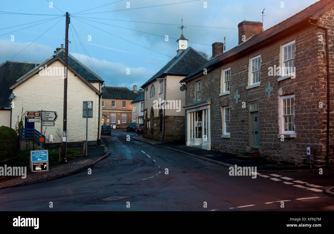 Clun shropshire england hi-res stock photography and images - Alamy