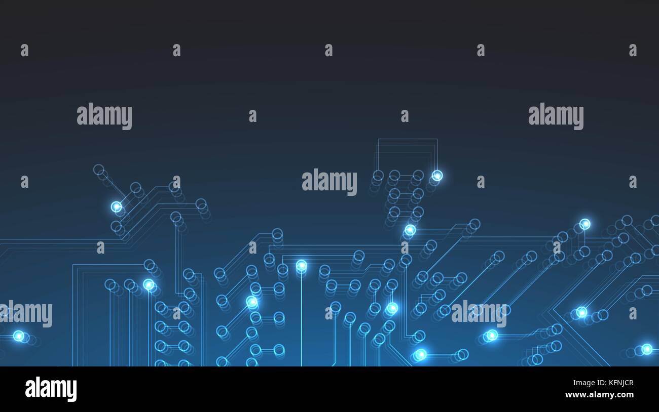 abstract futuristic circuit computer internet technology board business ...