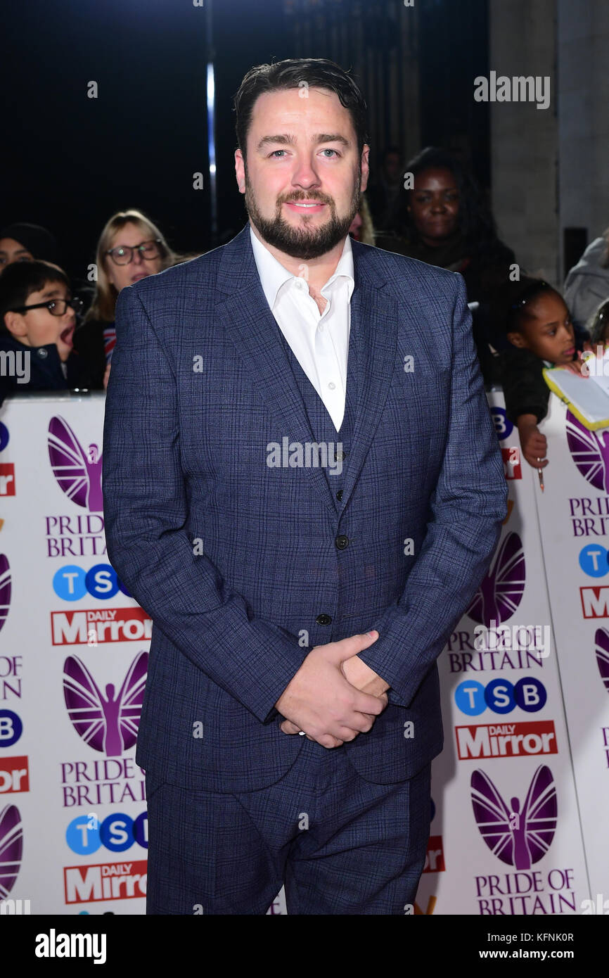 Jason Manford attending The Pride of Britain Awards 2017, at Grosvenor ...
