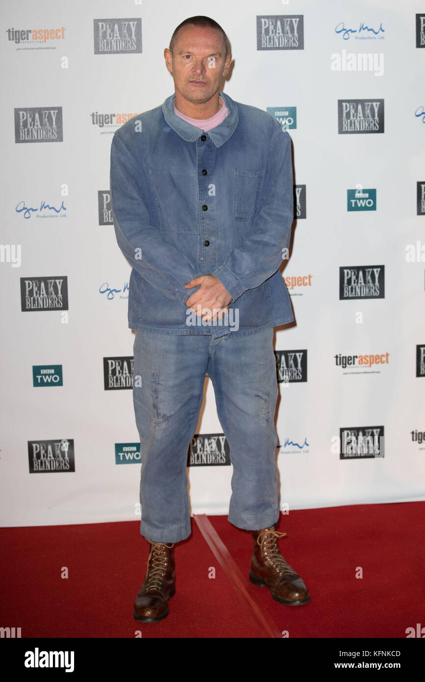 Tony Pitts attending the Peaky Blinders Series Four premiere at ...