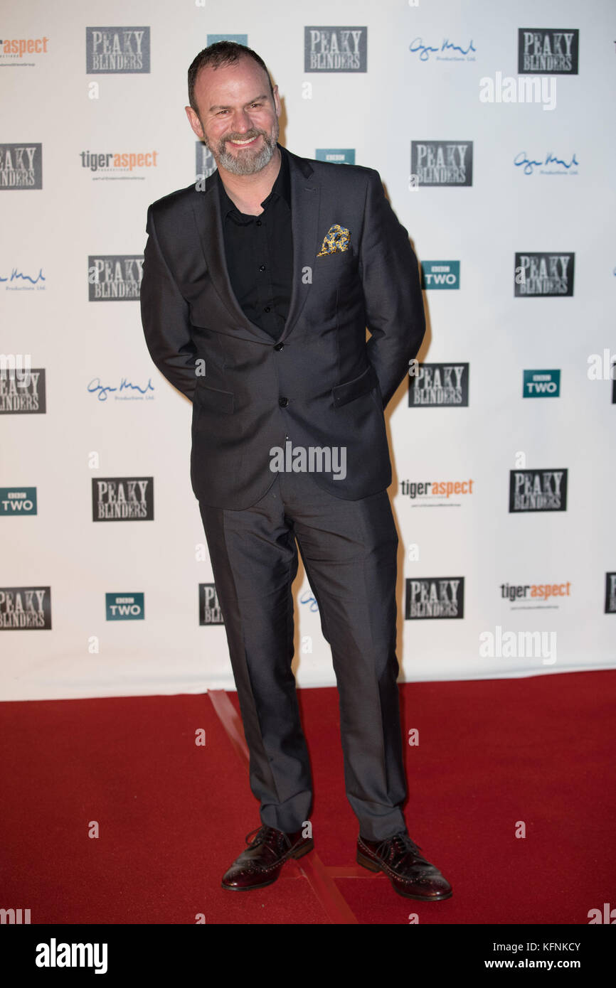 Glynn Purnell Head Chef at Purnells attending the Peaky Blinders Series ...