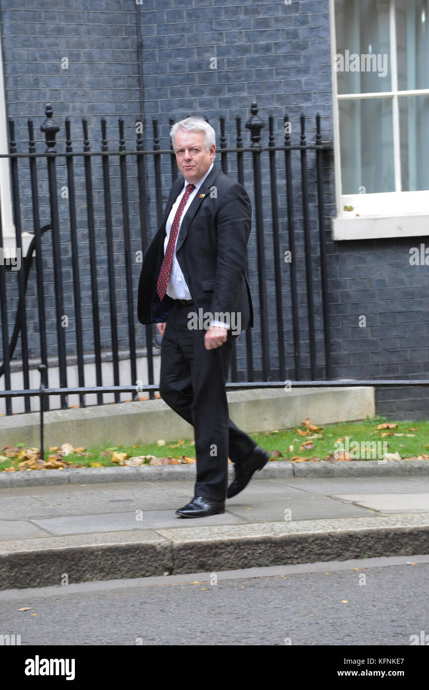 First Minister of Wales Carwyn Jones outside 10 Downing Street, London ...
